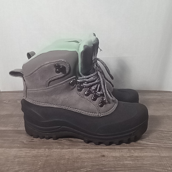 Itasca | Shoes | Itasca Womens Aurora Gray Mint Insulated Winter Boots ...